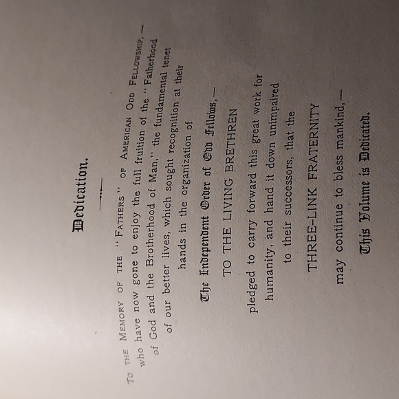 Vintage 1897 IOOF History Book | Accents | Vintage 897 History Of Odd ...
